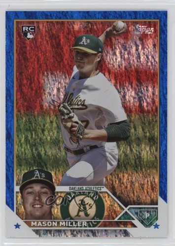 2023 Topps Update Blue Foil /999 Mason Miller #US15 Rookie RC | eBay