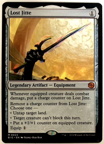 MTG Lost Jitte The Big Score 0023 NM | eBay