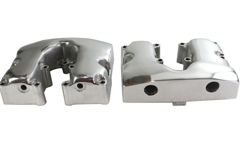 Replica Shovelhead Rocker Box Cover Set Polished fits Harley Davidson ...