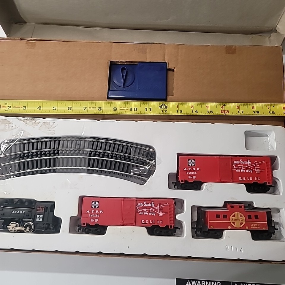 Vtg 1992 Toys "R" Us HO Scale Express Electric Train Set w/Box | eBay
