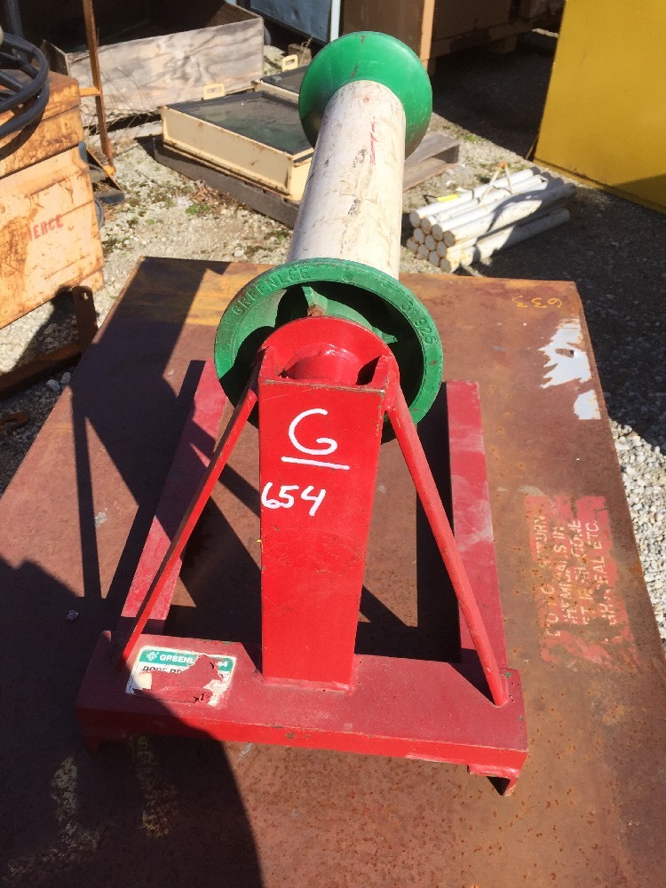 Greenlee 654 Rope Reel Stand / Haines 31925 Roller | eBay