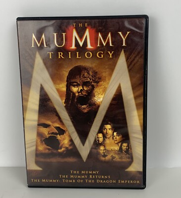 The Mummy Trilogy DVD The Mummy Returns Tomb Of Dragon Emperor 3 DVDs ...