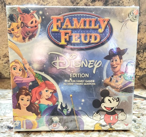 Family Feud Disney Edition Board Game Factory Sealed | eBay