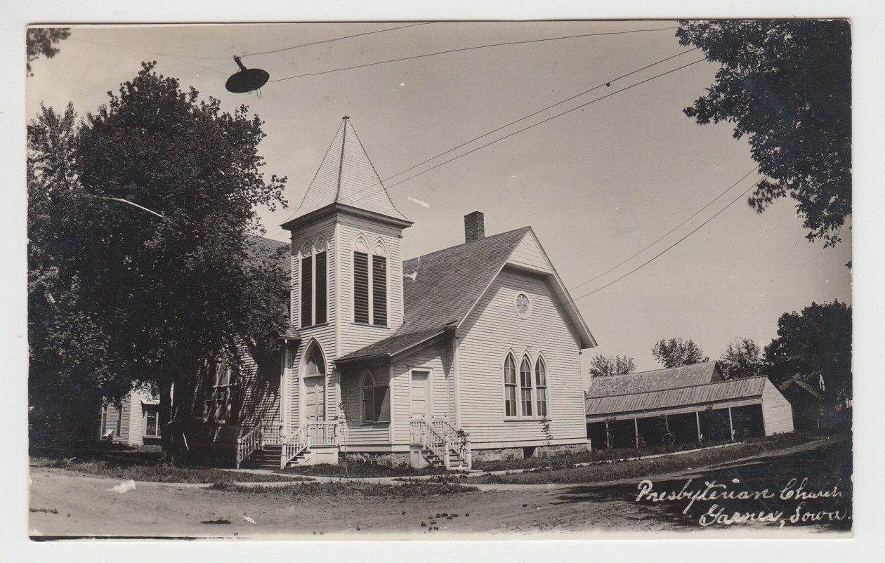 Real Photo Postcard Garner, Iowa Presbyterian Church | eBay