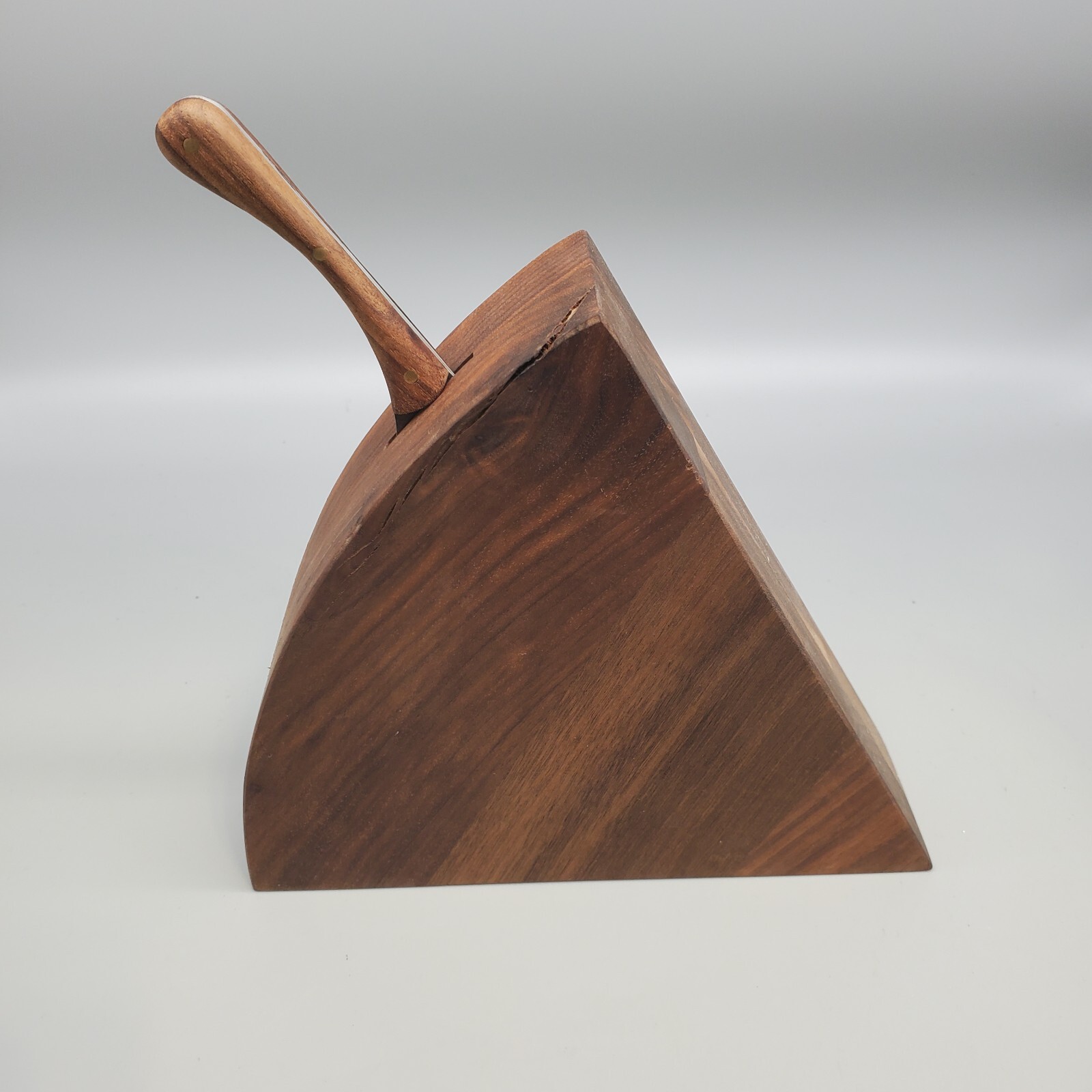 Hand Forged Cheese Knife With Wood Block Cutting Board | eBay