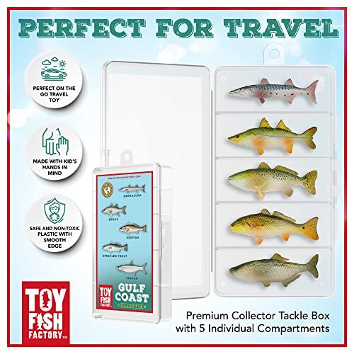 Gulf Coast Collection Toy Fish Set | Barracuda Toy Fish | Fish ...