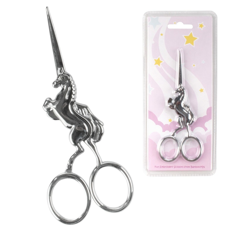 JubileeYarn Unicorn Embroidery Craft Stainless Steel Scissors - 1, 3 ...