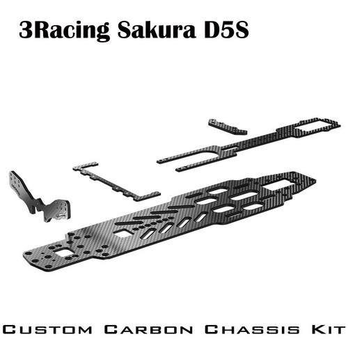 Carbon Main Deck Chassis Kit for 3Racing Sakura D5 S D5S Drift RC ...