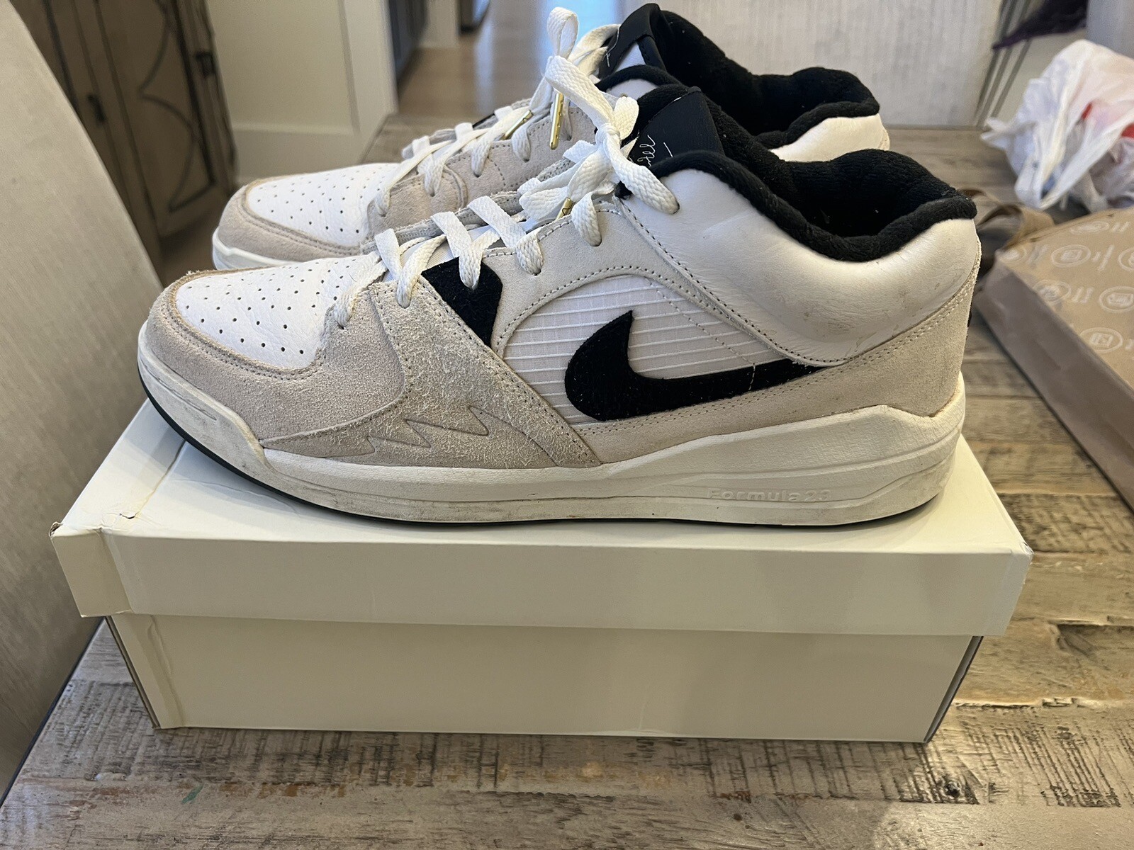 Nike Mens Air Jordan Stadium 90 FD6424-100 White Full… - Gem