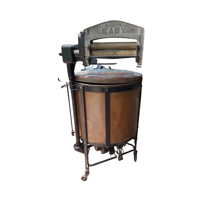 Antique Easy copper drum washing machine | 1912. Syracuse Washing ...