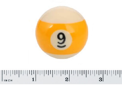 New Mini 1.5” (1 1/2") Replacement Billiard Pool Balls - All Numbers ...