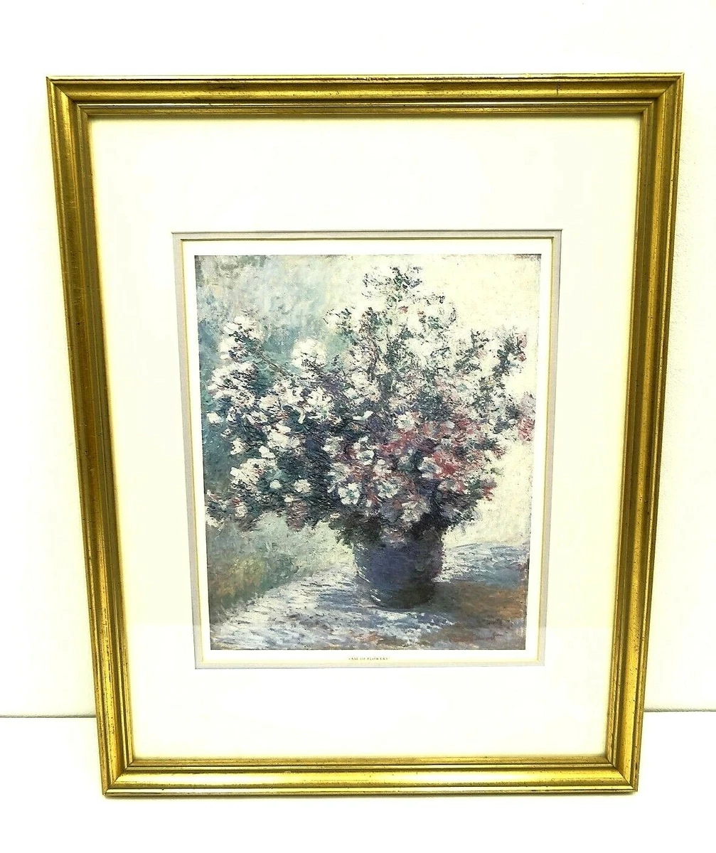 Monet Vase Of Flowers
