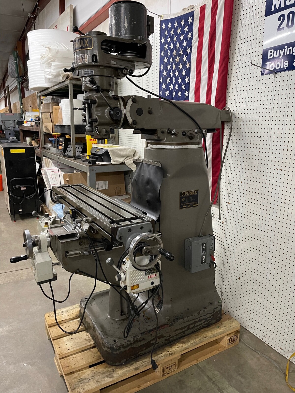 Supermax Milling Machine with 42" Table | eBay