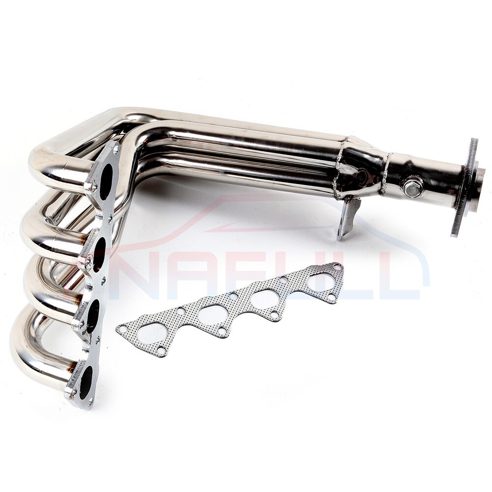 STAINLESS MANIFOLD HEADER/EXHAUST For INTEGRA GSR/TYPE-R CIVIC SI B18 4 ...