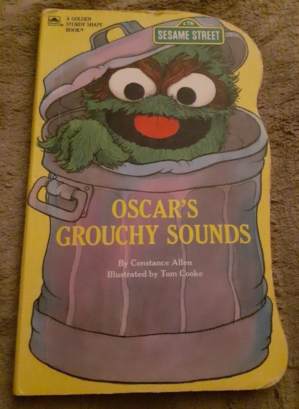 Oscar's Grouchy Sounds A Golden Sturdy Shape Book 9780307123190 | eBay