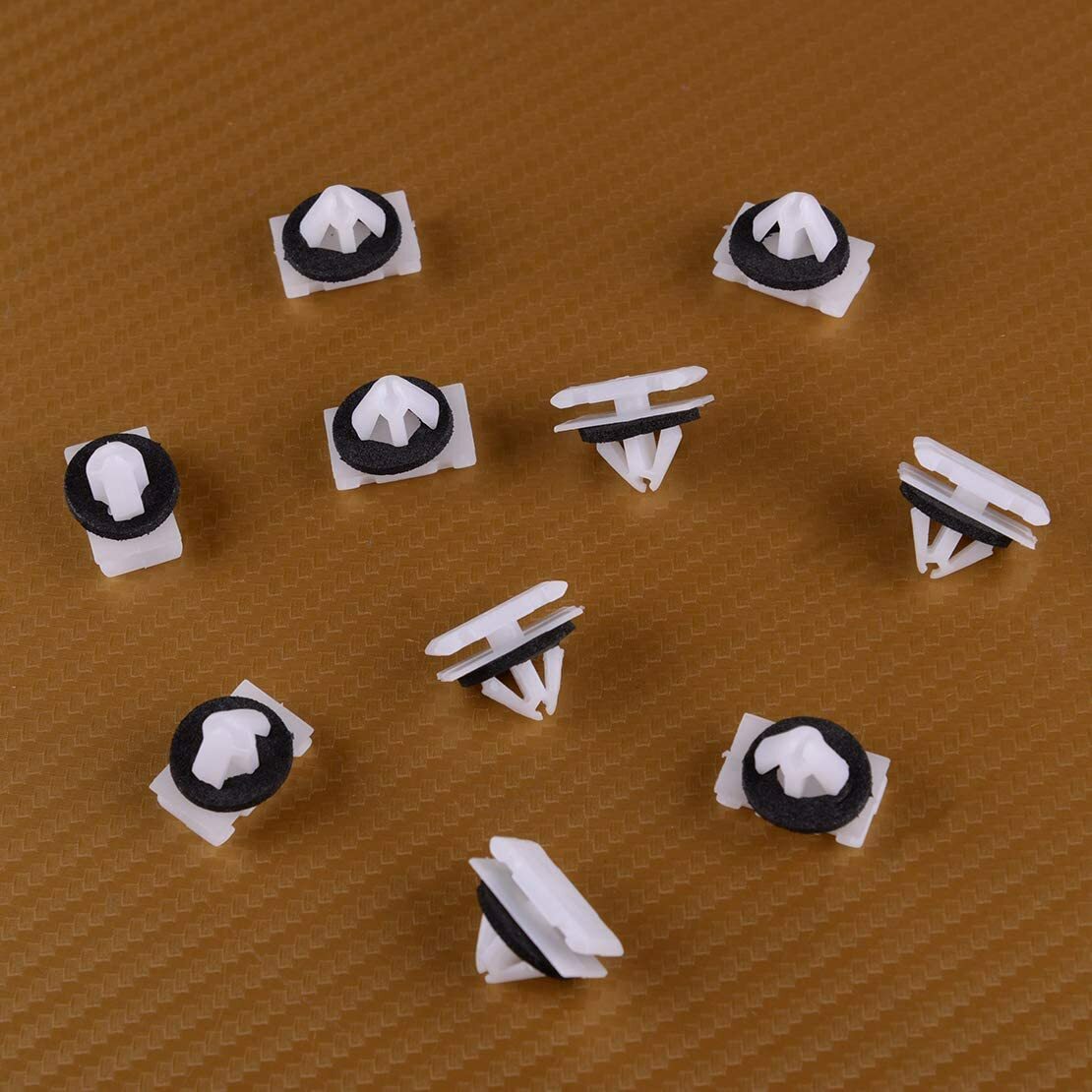 10pcs Nylon Body Side Rocker Clip Moulding for GM Buick Chevrolet GMC ...