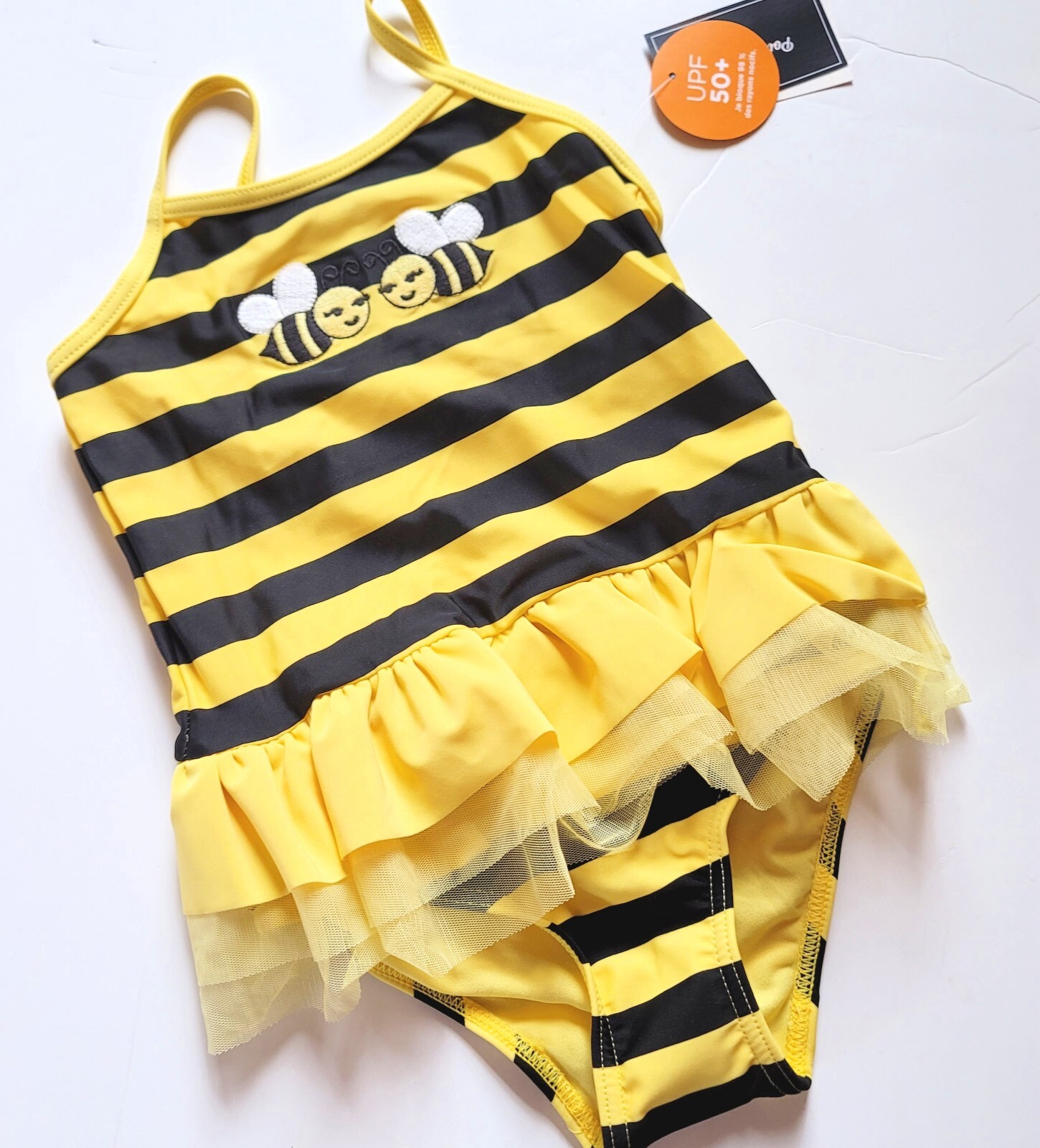 Gymboree Girls 5T Busy Bee Swimsuit NWT Bathingsuit Swim Yellow | eBay