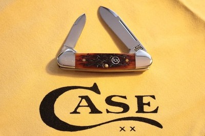 Case XX Barb Wire Butterbean Knife 2001 Barb Wire Bone XX Shield NR | eBay
