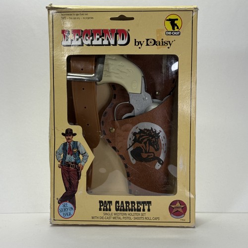 VTG Legend by Daisy Pat Garrett Cap Gun and Holster Set #7632 New in ...