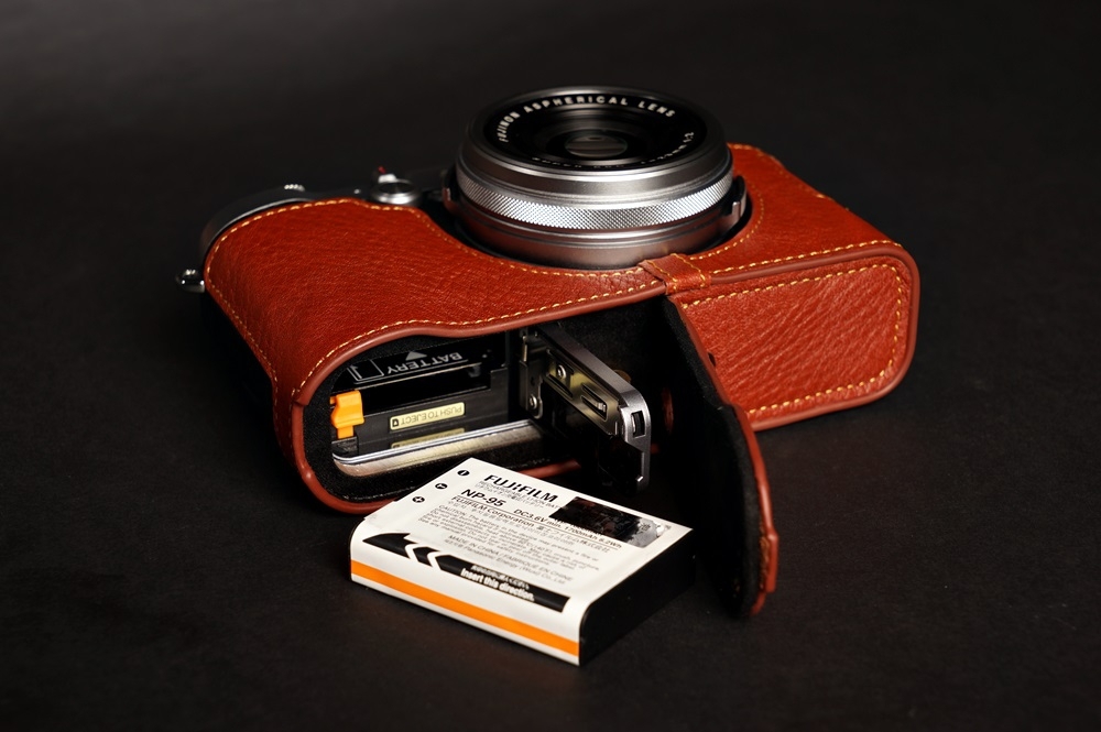 Genuine real Leather Full Camera Case bag Cover for FUJIFILM X100T ...
