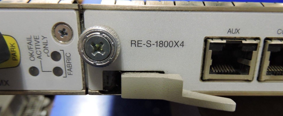 Juniper SCBE-MX Enhanced Switch Board with RE-S-1800X4 Routing Engine ...