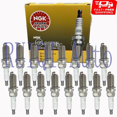 NGK LFR5AGP #5018 Set of 16 Iridium Spark Plugs 2009+ 5.7L 6.4L Hemi ...