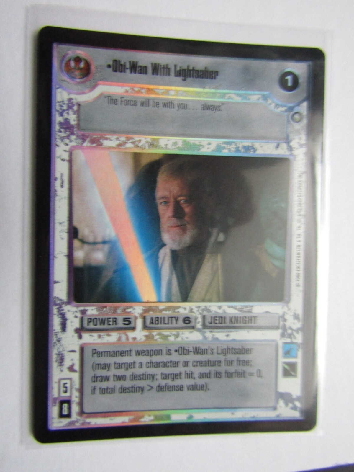 Star Wars 1998 Decipher CCG Enhanced Premiere TCG FOIL Cards Choice ...