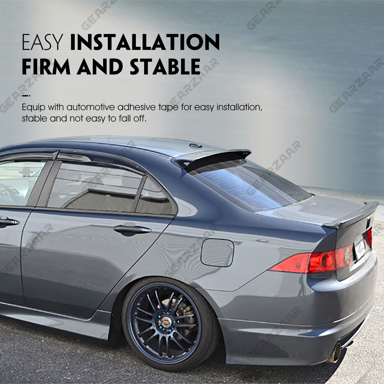 For 2004-2008 ACURA TSX CL8 EURO-R JDM Rear Window Visor Roof Spoiler ...