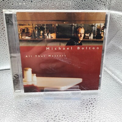 Michael Bolton CD All That Matters Columbia Records | eBay