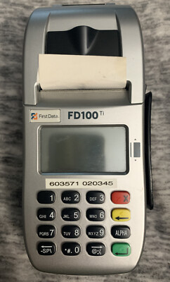 Credit Card Terminals, Readers - Data Fd-100 Credit Card
