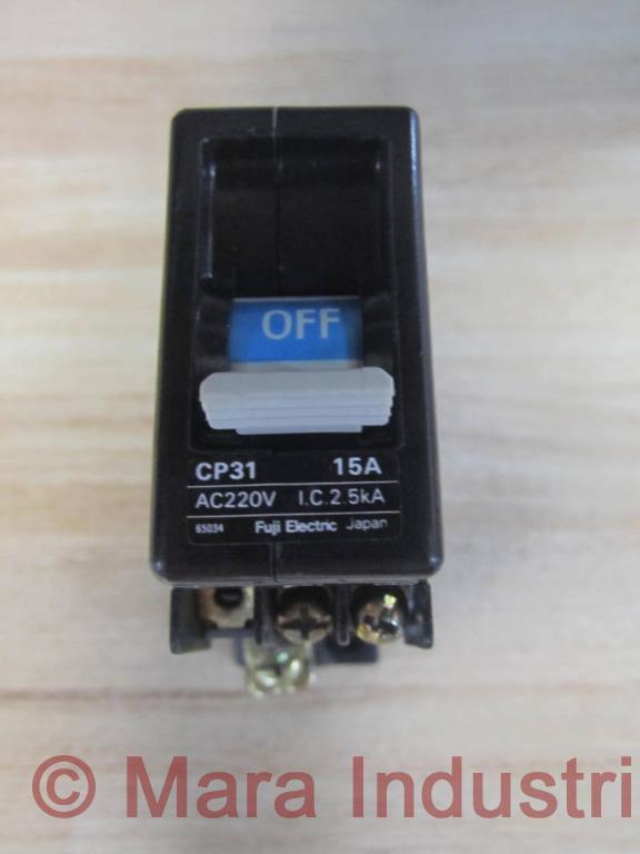 Fuji Electric CP31 Circuit Protector 15A AC220V (Pack of 5) | eBay