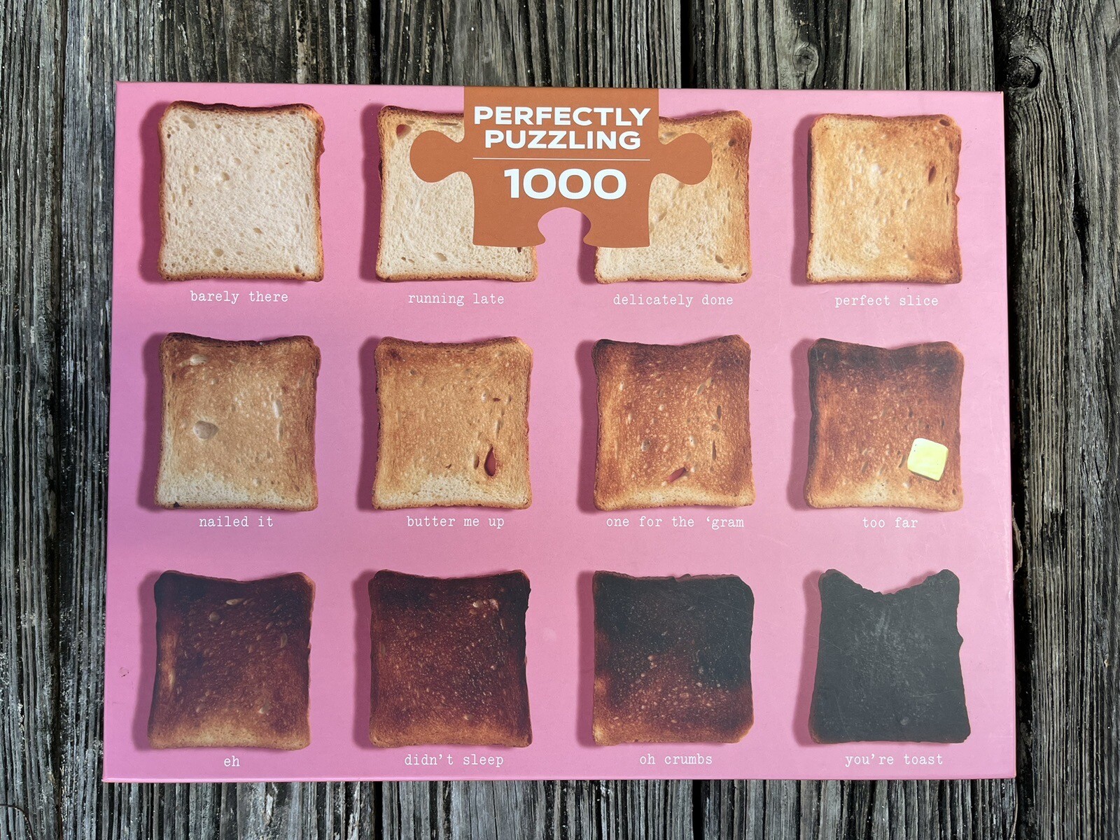 Perfectly Puzzling Toast 1000 Piece Jigsaw Puzzle with Poster Sealed | eBay