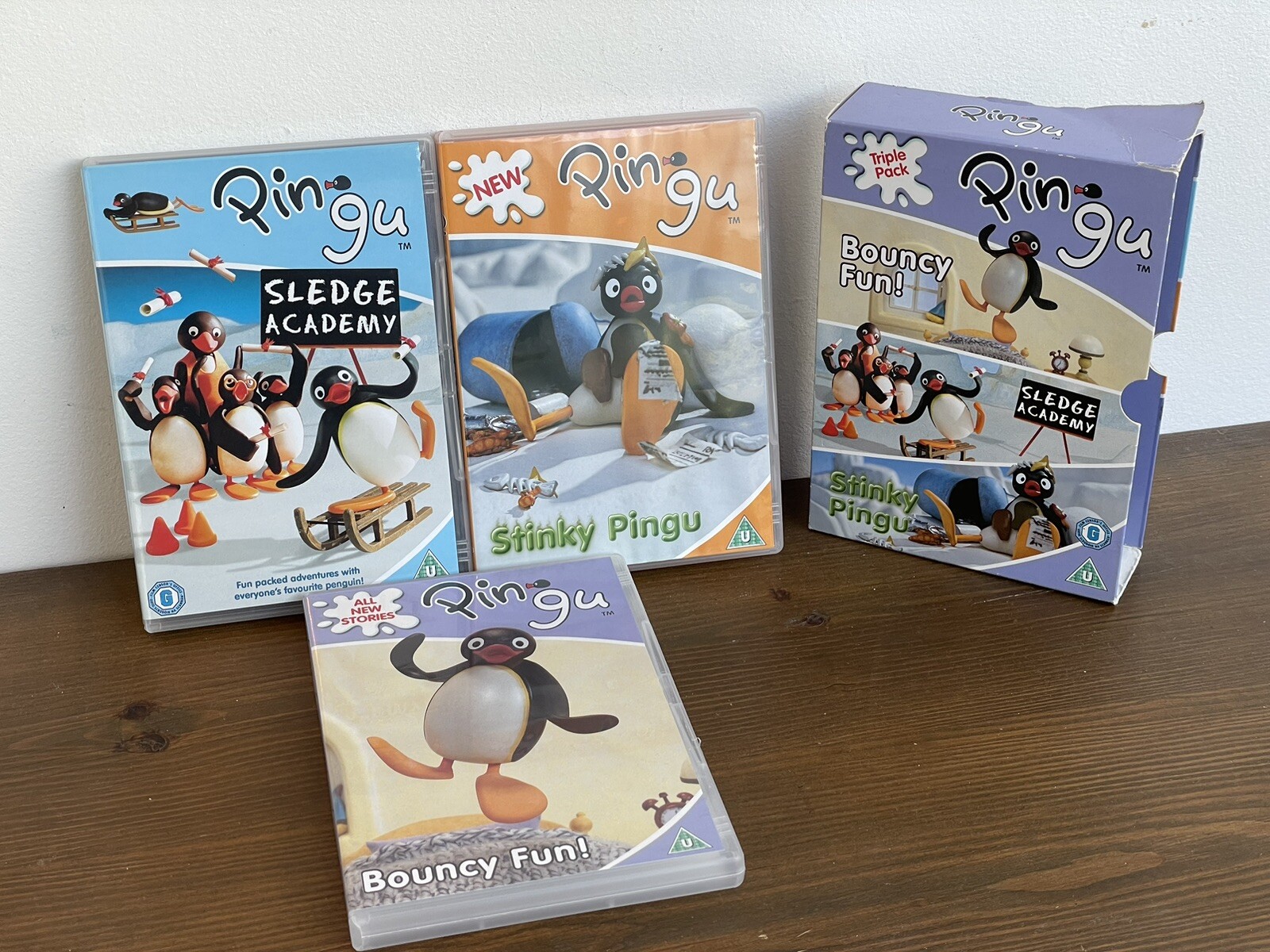 Pingu: Triple Collection Pack DVD (2006) cert U 3 discs bouncy fun ...
