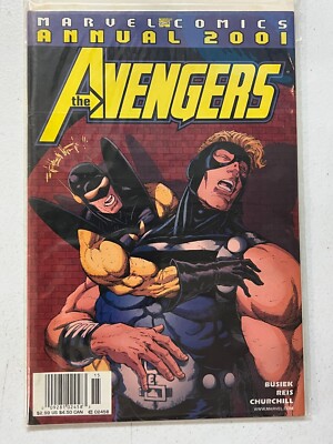 2001 Marvel Comics Annual The Avengers | Combined Shipping B&B | eBay