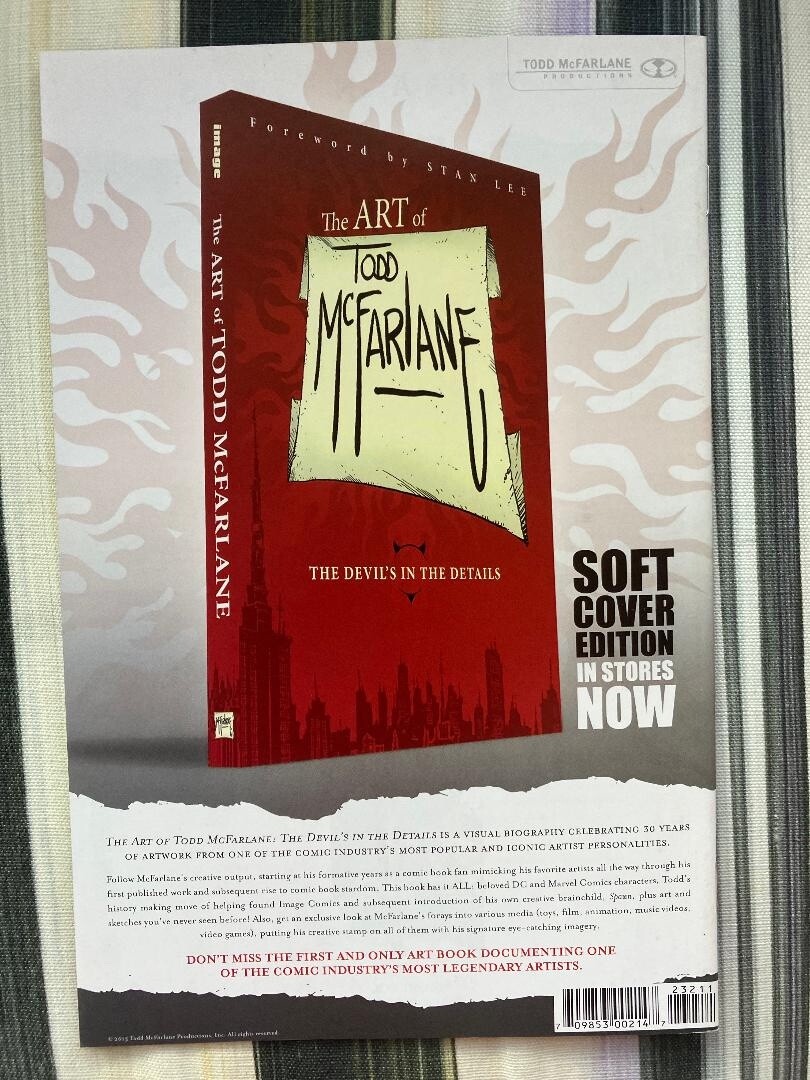 Spawn #232 Comic Book Image 2013 Low Print Run Todd McFarlane Movie Coming | eBay