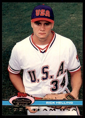 1991 Stadium Club Stadium Set Rick Helling Baseball Cards #81 | eBay