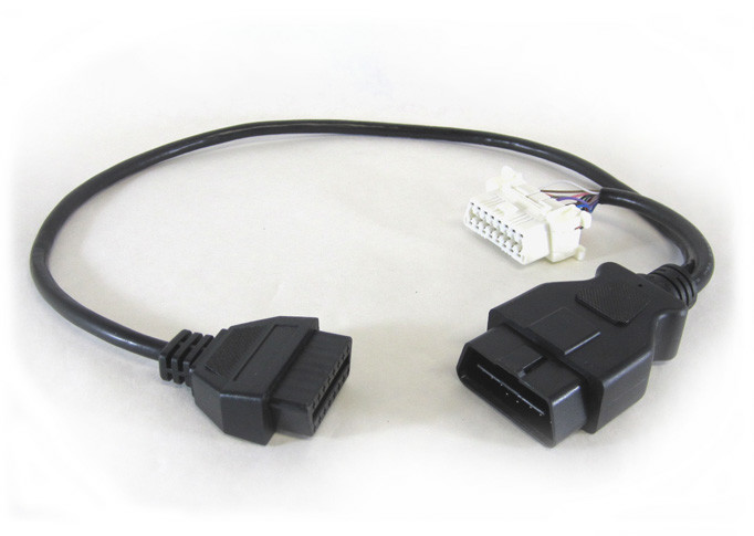 OBD2 Y Splitter Cable Snap In Mount OBDII Fits 96-up Toyota Mazda ...