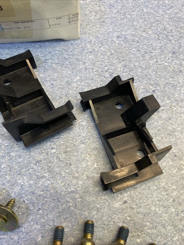 BMW E30 bumper front Euro mounting parts INCOMPLETE! 51 11 9 059 108 | eBay