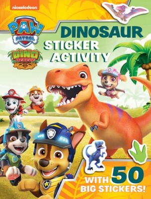 Paw Patrol Dinosaur Sticker Activity by Paw Patrol [Paperback] | eBay UK