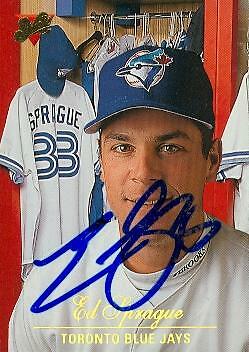 Ed Sprague autographed Baseball Card (Toronto Blue Jays) 1994 Donruss ...