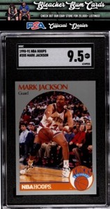 Mark Jackson 1990 Hoops #205 Base (Menendez Brothers in Background ...