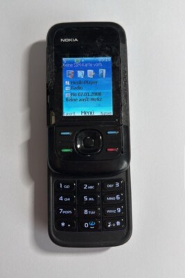 Nokia 5200 (RM-174) Schwarz Volle Funktion, Händler, Rückgaberecht ...