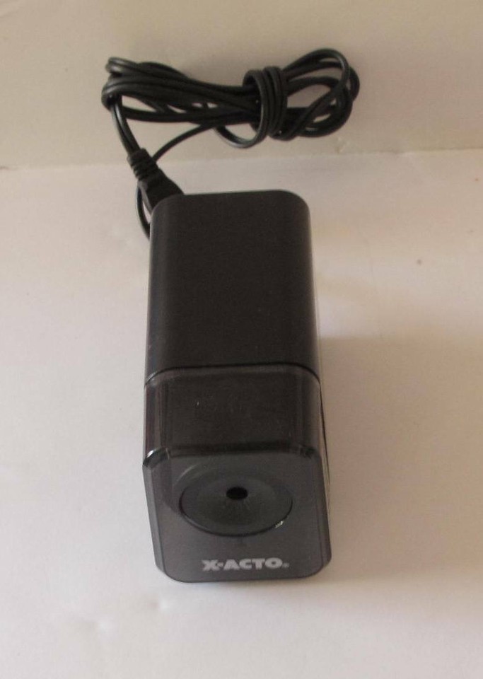 X-ACTO Electric Pencil Sharpener Desk Office School 18XX, 120v Black | eBay