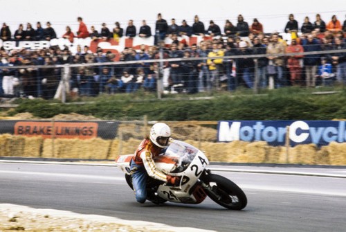 Ron Haslam Yamaha 1976 Motorcycle Racing Old Photo 3 | eBay