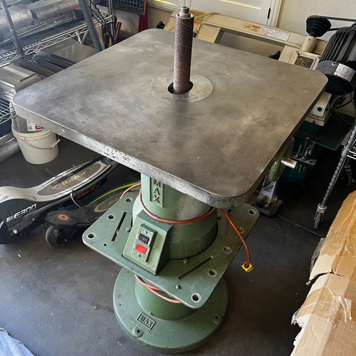 Max Oscillating Tilt Table Spindle Sander 110 Volt | eBay