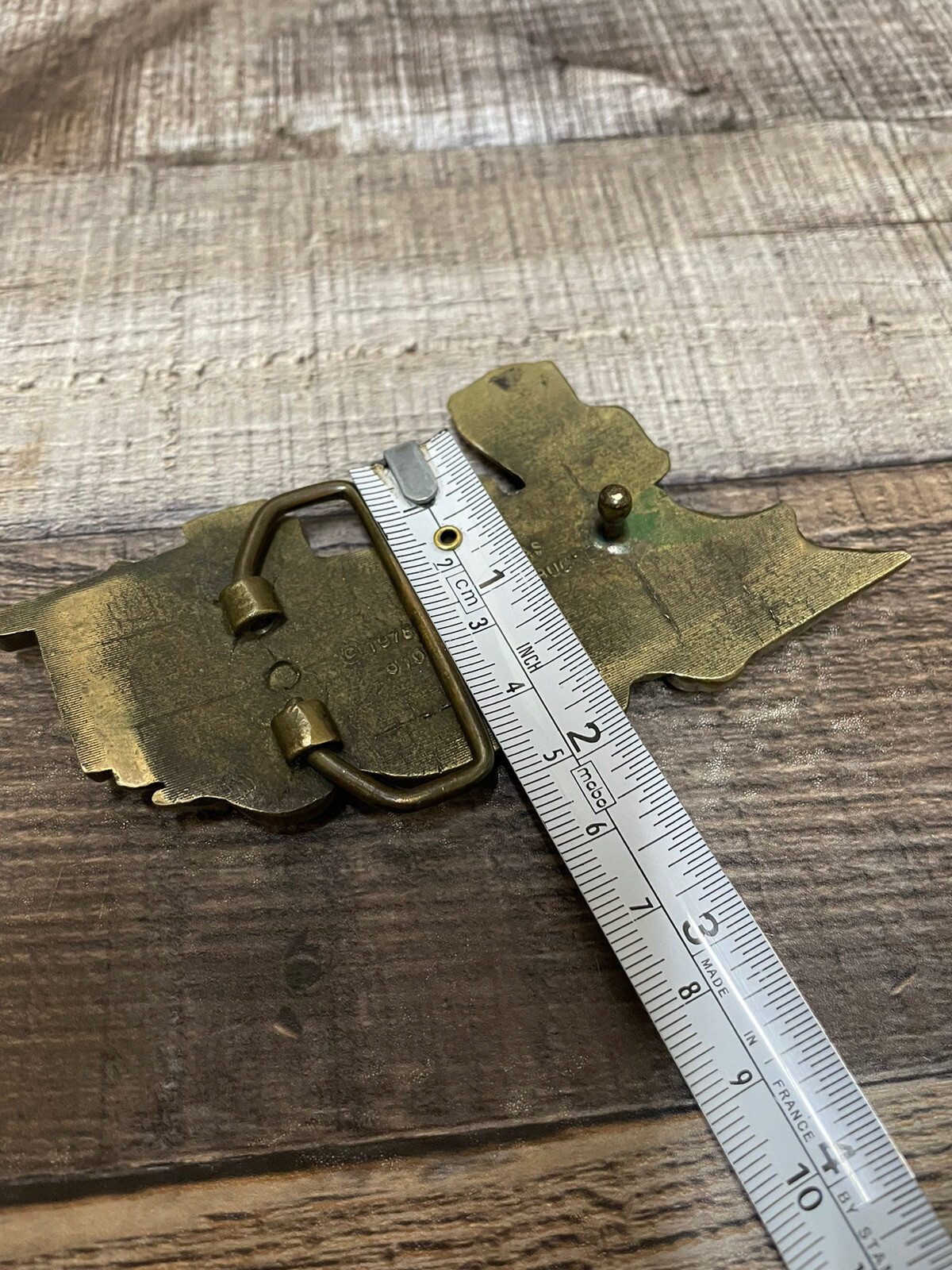 1978 Vintage Solid Brass Genuine Baron Train Locomoti… - Gem