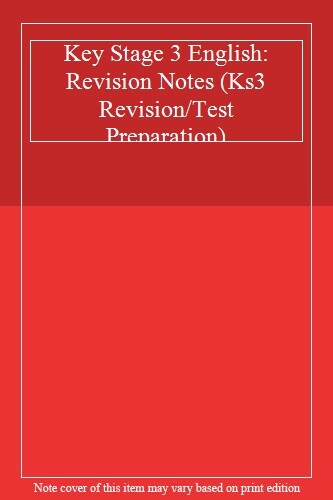 Key Stage 3 English Pb (Ks3 Revision/Test Preparation) By Unknow | eBay