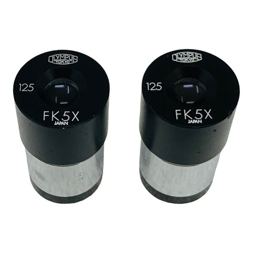 OLYMPUS FK 5X MICROSCOPE EYEPIECE QTY 2pcs | eBay