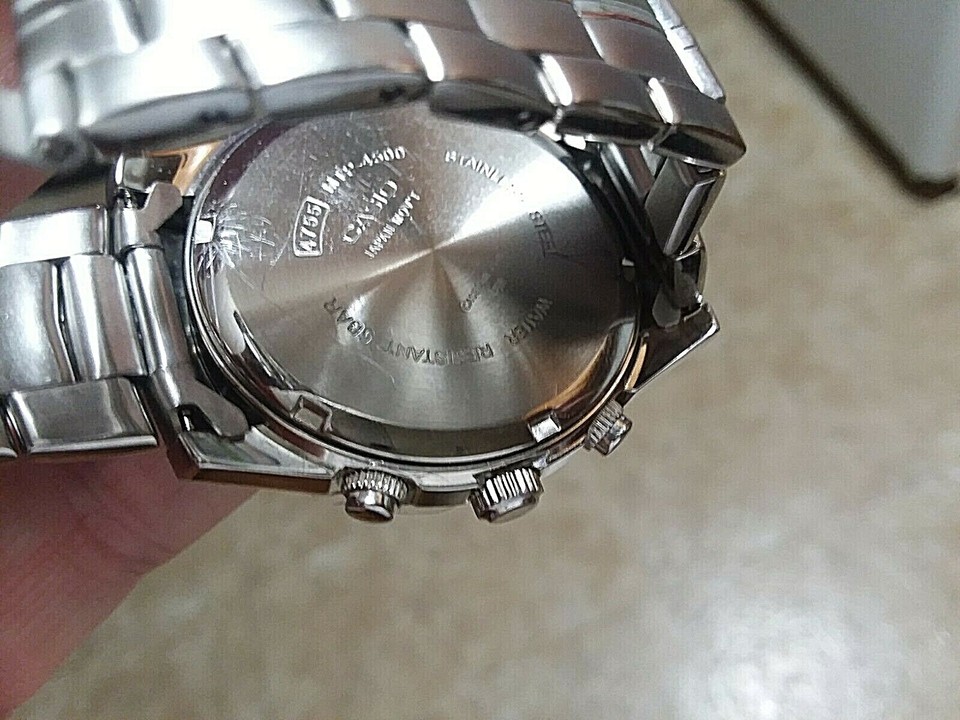 CASIO WR 50M DIVERS CHRONOGRAPH WATCH | eBay