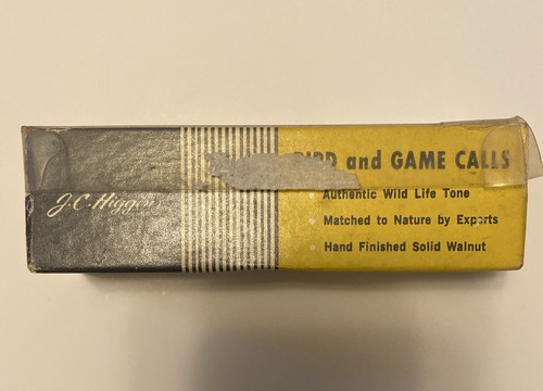Vintage JC Higgins Bird & game Calls Empty Box With Paperwork | eBay